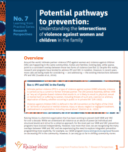 Potential pathways to prevention: Understanding the intersections of ...